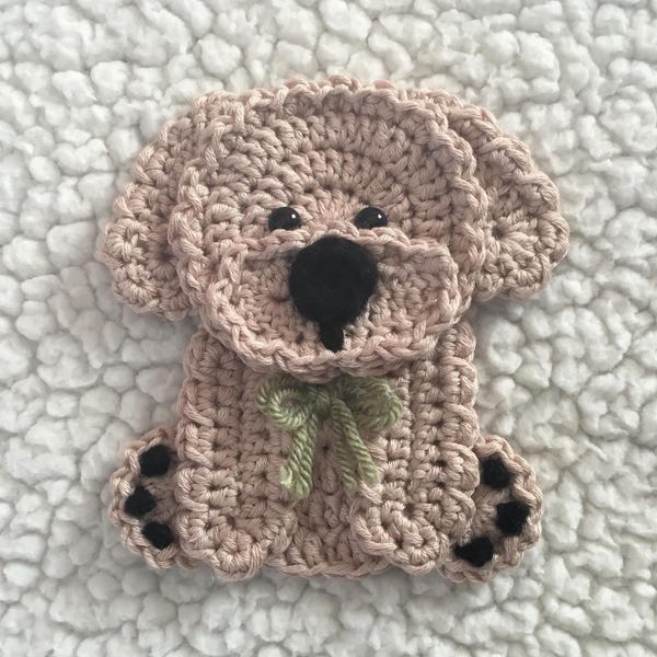 Crochet Pattern - INSTANT PDF DOWNLOAD - Crochet Golden Doodle - Nellas ...
