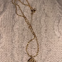 Sun and Moon Vintage Style Celestial Yin Yang Celestial Zodiac Mystic Charm Dainty 18k Gold ...