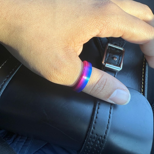 LGBTQ+ Fidget Rings, Pride Flag Fidget Rings, Pride Month, LGBTQ+ Flag ...