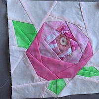 Rose Foundation Paper Piecing Pattern - Etsy Canada