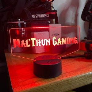 Personalized Sprint Racing Car Led Night Light Personalized | Etsy