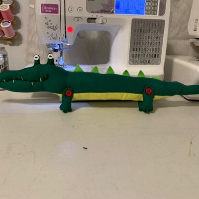 Alligator Pattern PDF Crocodile Toy Sewing Pattern & Tutorial Plush ...