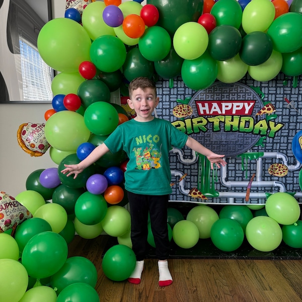 Turtles Birthday Boy Shirt, Turtles Matching T Shirt,custom Turtle ...