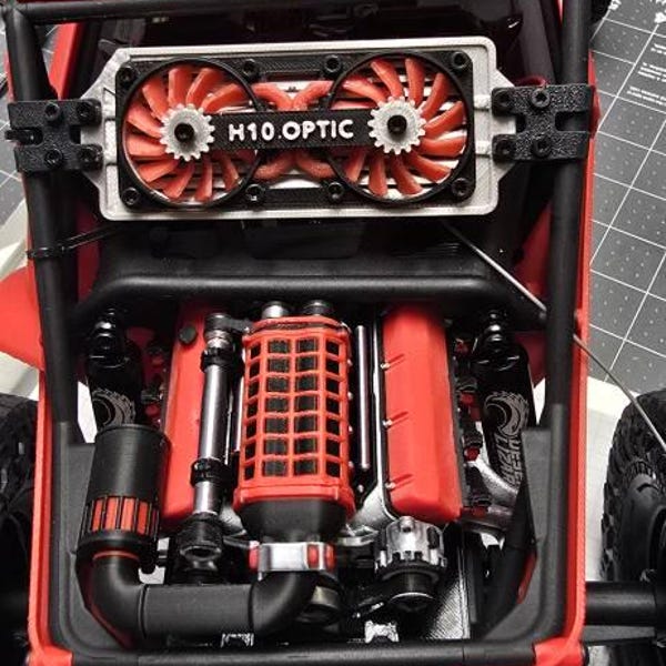 Vanquish H10 Optic Knights Customs 4WS Engine - Etsy