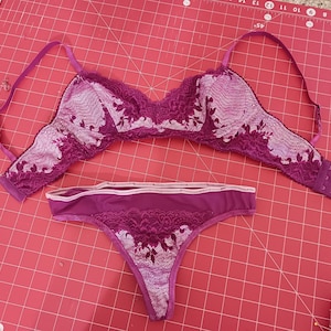 MARA Bralette English PDF Digital Sewing Pattern Lingerie - Etsy Canada