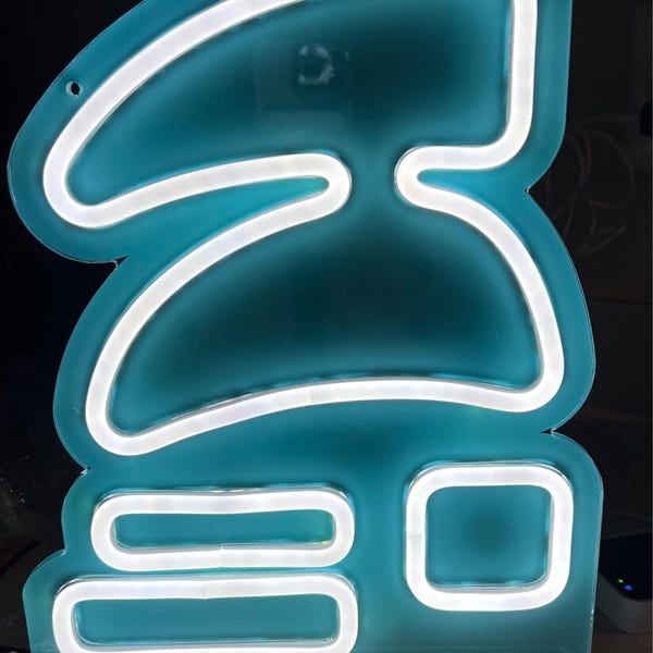 Runescape Wise Old Einstein Neon Led Light Acrylic Sign | Old School ...