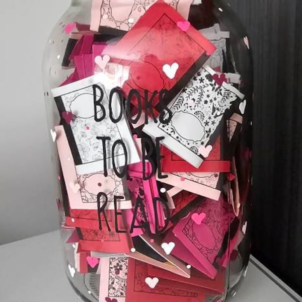 Printable Mini Books Template for TBR Jar, to Be Read Books, Book Club ...