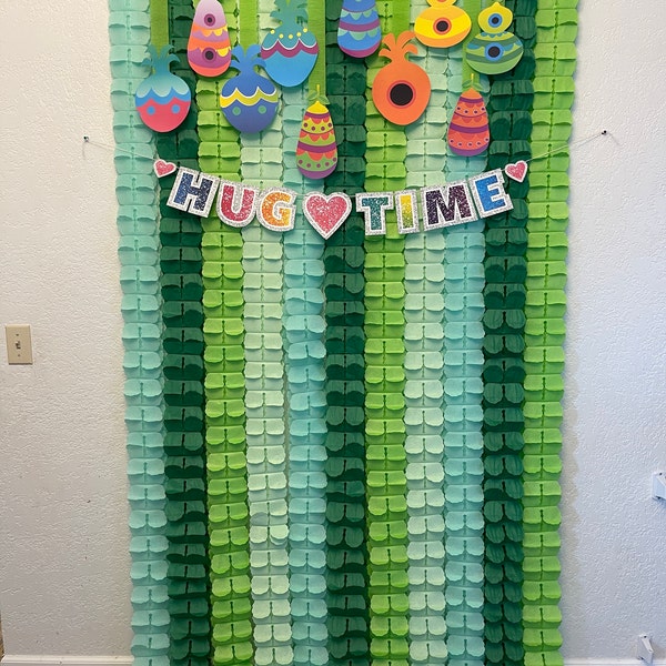 Trolls HUG TIME Banner • Digital Print • Trolls Party Decor - Etsy