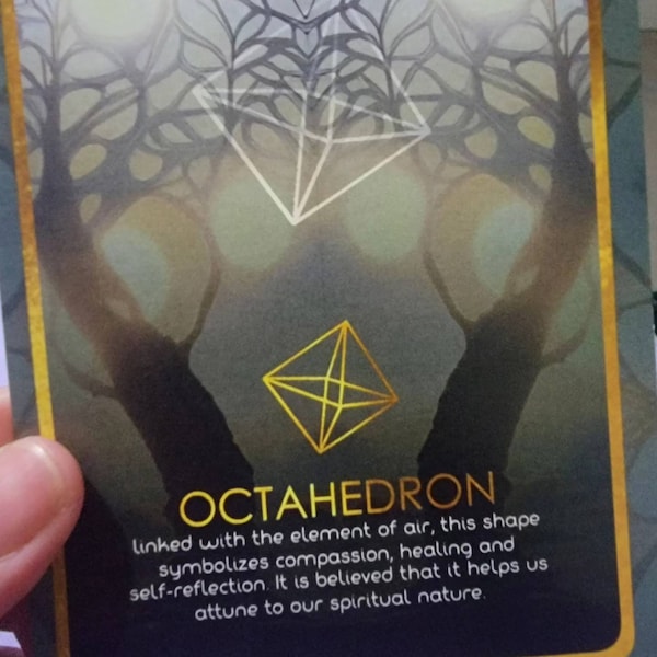 Sacred Geometry Oracle - Sacred Symbols - Oracle Deck - Fortune Telling ...