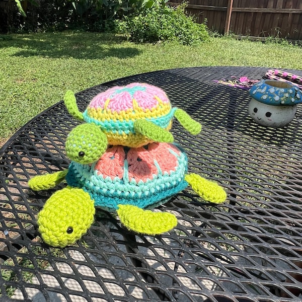 Foldable Turtle Bag - PDF Crochet Pattern - Etsy