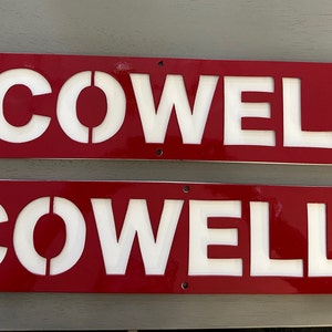 6 Inch Metal House Numbers Address Sign Numbers Modern - Etsy Canada