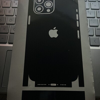 Apple Iphone 14 Pro Max Full Wrap Skin Cutting Template Dxf - Etsy