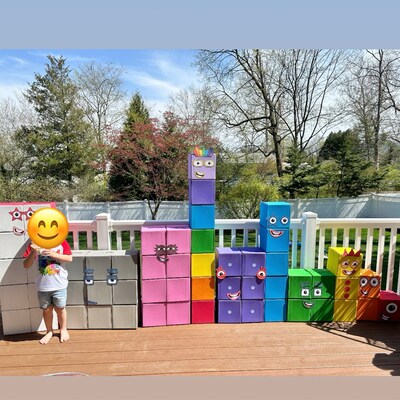 Numberblocks 1-10 Puzzle, 30 Pieces - Etsy