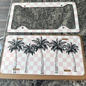 Coastal Vanity License Plate Beach Front License Plate - Etsy