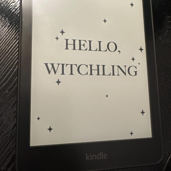 Full Screen EPUB Kindle Lock Screen - Emotional Support Kindle (kindle ...