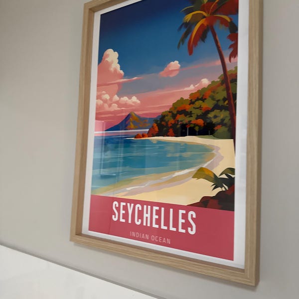 Bora Bora Poster French Polynesia Mid Century Wall Art Pacific ...