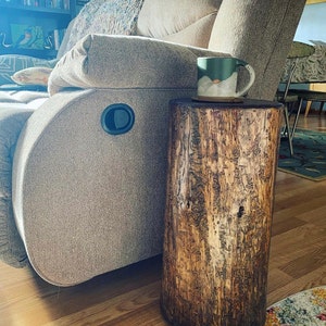 Cedar Stump Side/end Table | Etsy