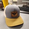 Custom Leather Patch Baseball Hats Sewn on Hand Finished - Etsy