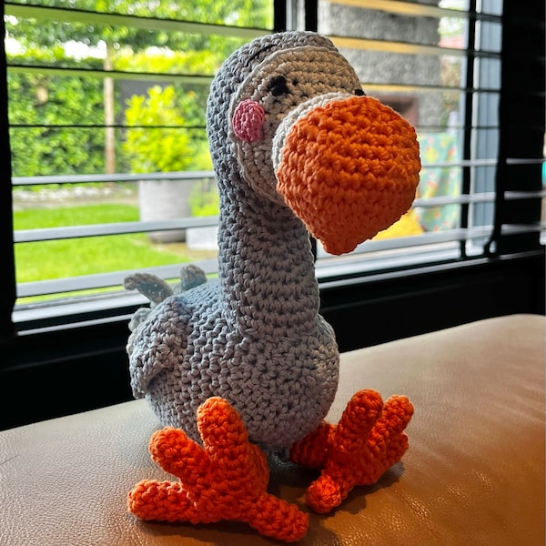 Crochet Dodo Amigurumi Pattern - Quirky Plush Bird - Printable PDF - Etsy