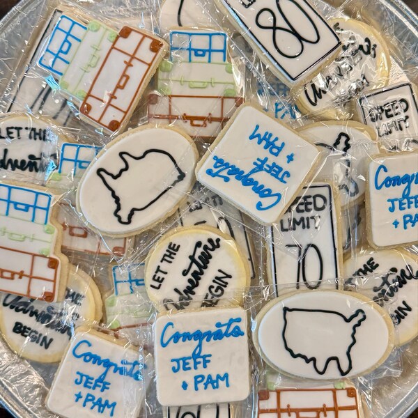 Happy Camper Themed Custom Cookies - Etsy