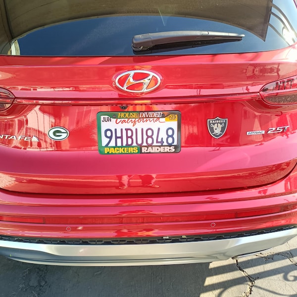 House Divided License Plate Frame - Etsy