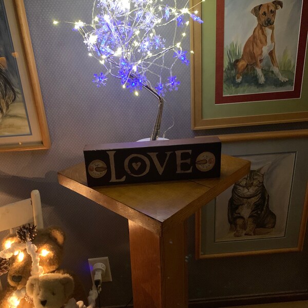 Grubby Cinnamon Snowflake Box Winter Shelf Sitter Seasonal Farmhouse ...