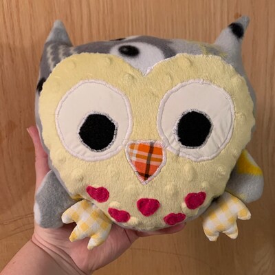 Owl Sewing Pattern Stuffed Animal Tutorial PDF - Etsy