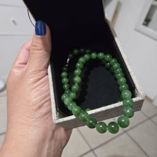 Certified High Grade Jade Bangle, 59.3mm Spring Water Green Jade Bangle ...