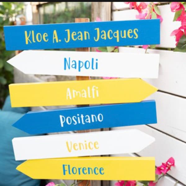 4-8 Directional Arrows With Free Standing Post, 2.5x16 Arrows, Custom ...