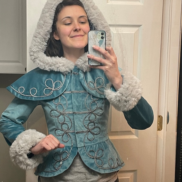 1948 Cape With Hood, Stole, Collar With Capelet Sewing Pattern PDF ...