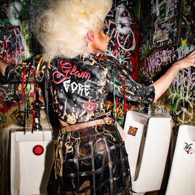 Wasteland Queen Gown Post Apocalyptic Costume White Festival Dress ...