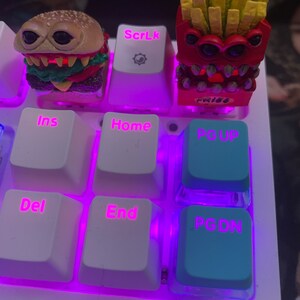 Hand-painted Rustic FOO DOG Keycap for Cherry MX Mechanical Gaming ...