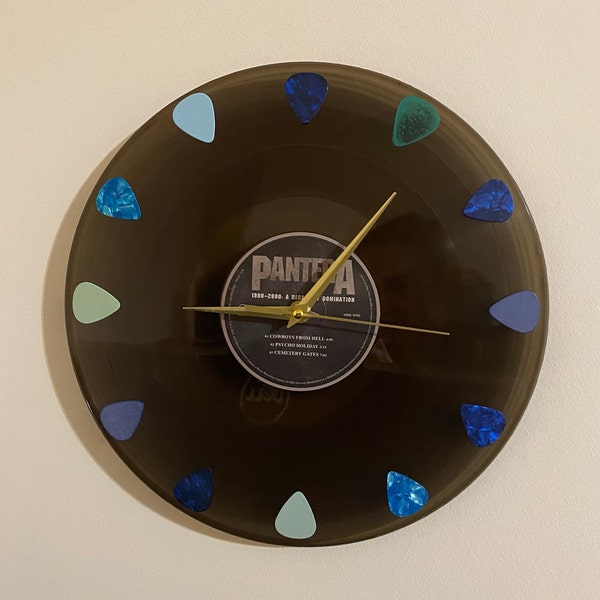 Vinyl Record Clock - Etsy