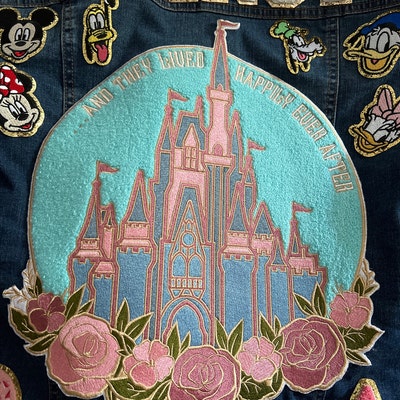 Disneyworld Castle Patch, Iron on Patch, Sew on Patch, Patches for ...