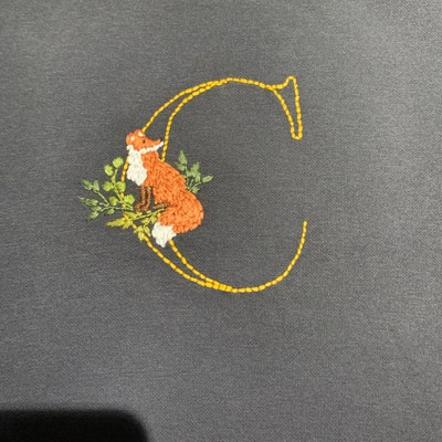 PDF Pattern A-Z Letters 8 Forest Fox Monogram Includes All Letters Step ...