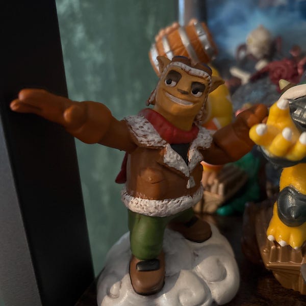 Custom Skylanders Bone Chompy Figure - Etsy