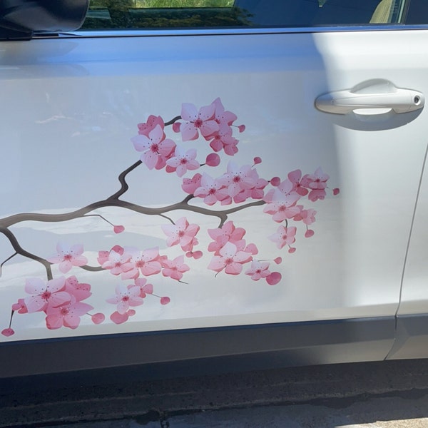 Sakura Cheery Blossom Car Livery Large Vinyl Die Cut Decal Sticker ...