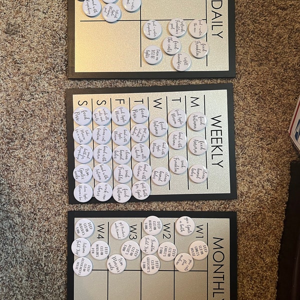 Small Custom Magnet, Personalized Magnet, Custom Magnet Back, Your ...