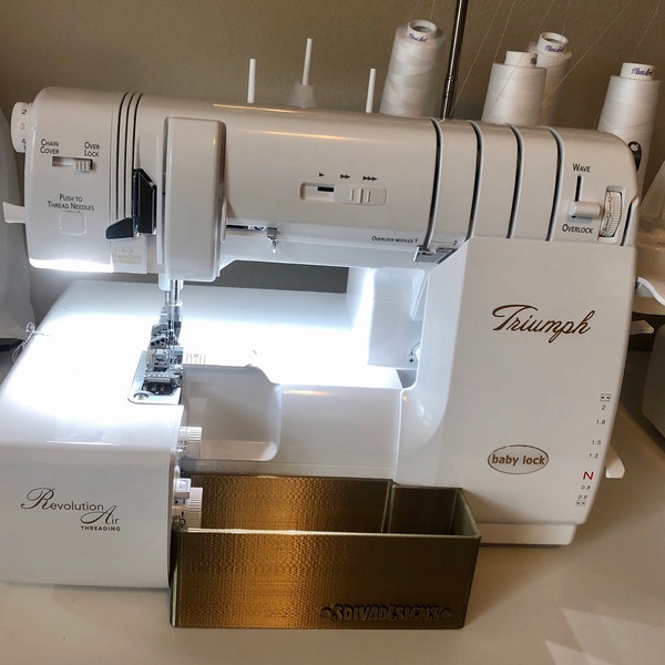 Thread Catcher for Baby Lock Serger or Overlocker, Scrap Bin, Trim Bin ...
