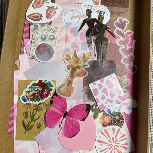 BROWN STICKER PACK | Journal Sticker Kit Vintage Theme Embellishments ...