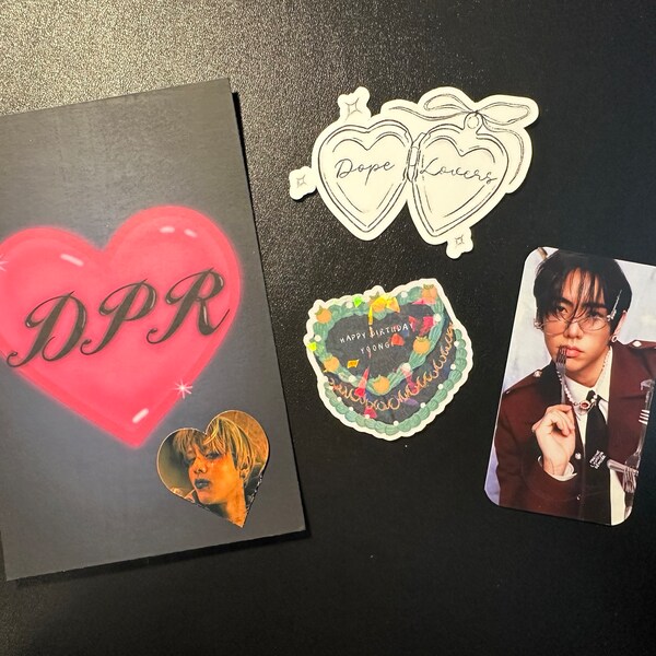 DPR Ian Dope Lovers Locket Sticker | DPR, Dreamer, Khh - Etsy