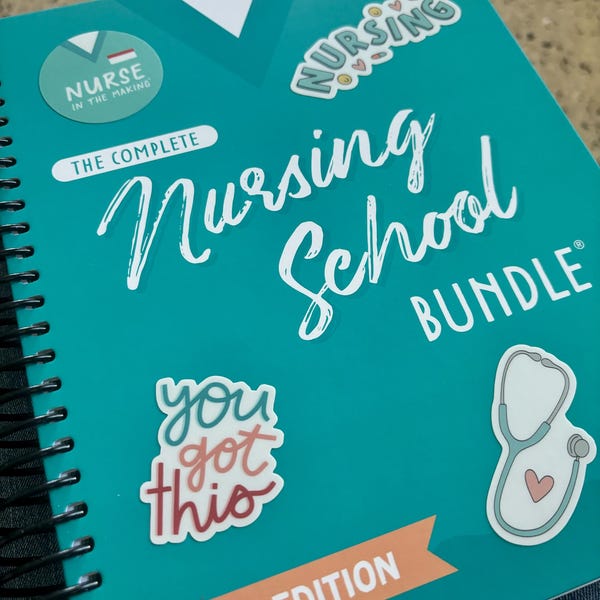 The Complete Nursing School Bundle® | 2025 Edition | Spiral Bound - Etsy