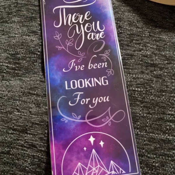ACOTAR Sjm Inspired Bookmarks With Quotes, Feyre and Rhys - Etsy