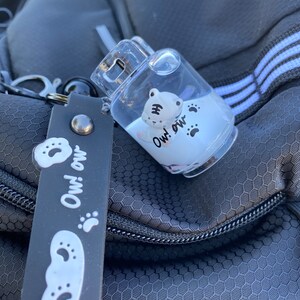 Astronaut Liquid Keychain Boba Keychain Quicksand Keychain - Etsy