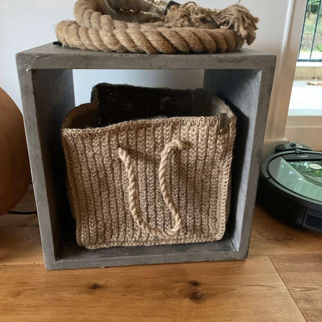 Handmade jute products. Home decor with love by ObersStore on Etsy