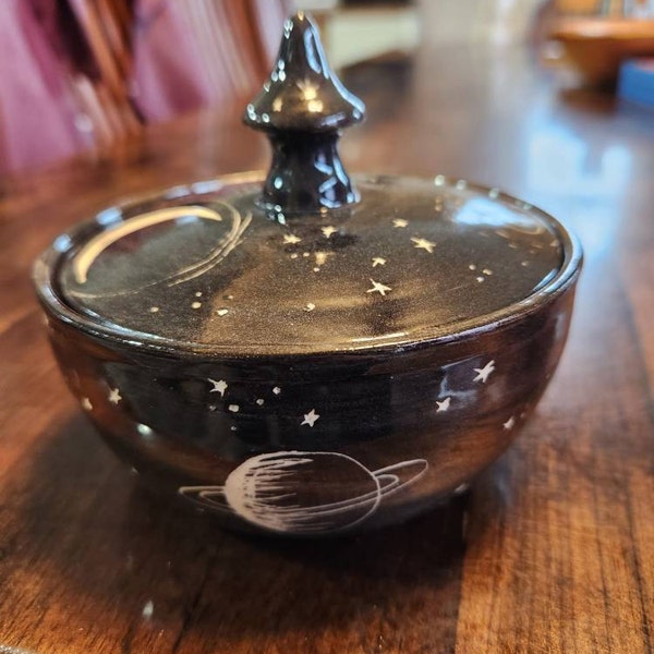 Spoon Rest Black With Starry Night Design Chef Cooking Utensil Chef ...