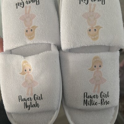 Personalised Sloth Spa Slippers Sleepover Favour Boys Girls - Etsy