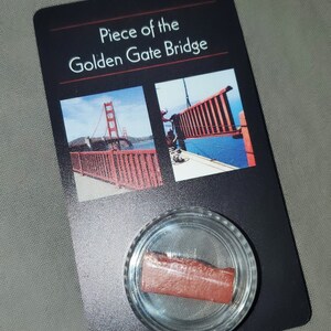 Heart Locket Necklace Golden Gate Bridge Steel Piece | Etsy