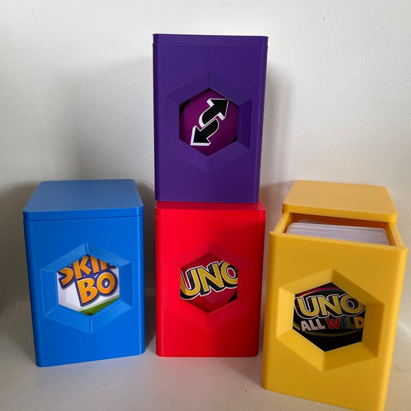 Card Game Tray - Card Dispenser - Board Games - Uno - Skip Bo - Etsy