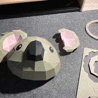 Chinese Dragon Head Paper Sculpture,precut DIY Papercraft Kit,handmade ...